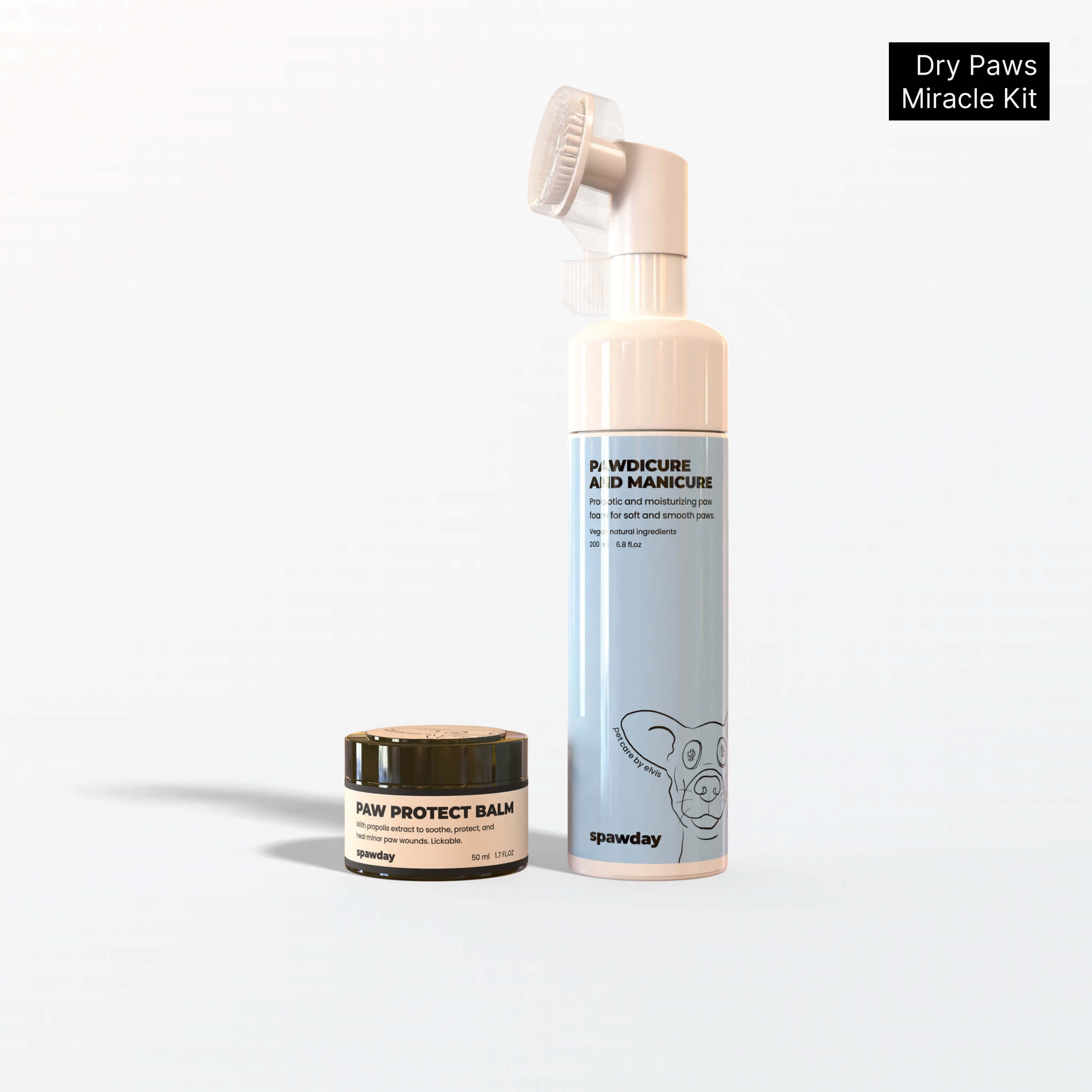 Pawdicure Set - For Dry and Dirty Paws – Spawday